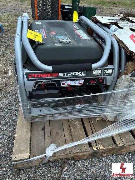 POWER STROKE 6500/7500 GAS GENERATOR - EK Auctioneers LLC