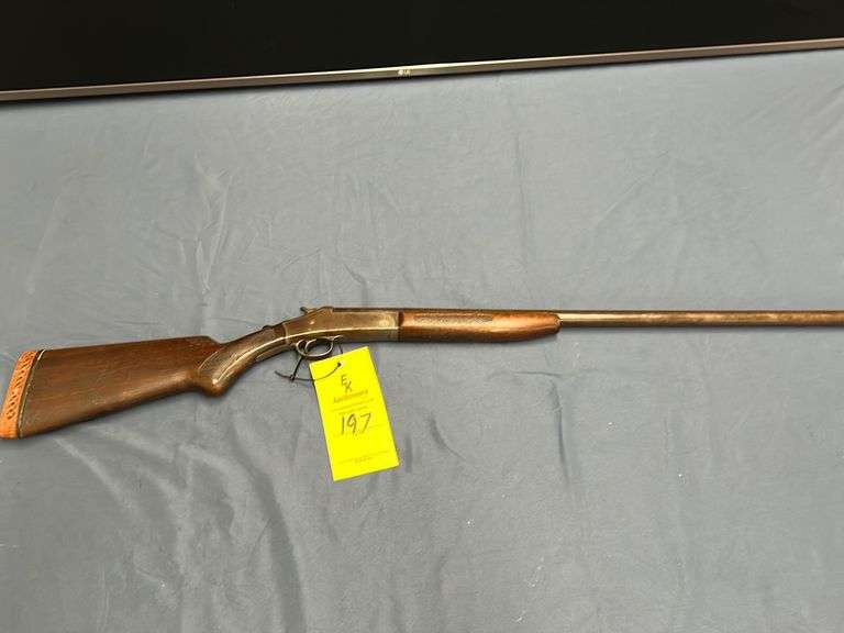 WARDS HERCULES MODEL12 16GA SINGLE SHOT SHOTGUN - EK Auctioneers LLC