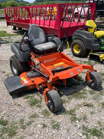Husqvarna MZ54 zero turn lawn mower - EK Auctioneers LLC