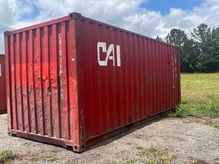 20' SHIPPING CONTAINER - EK Auctioneers LLC