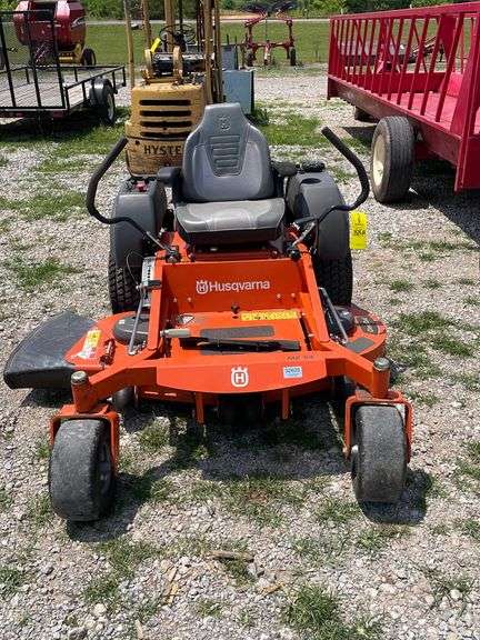 Husqvarna MZ54 zero turn lawn mower - EK Auctioneers LLC