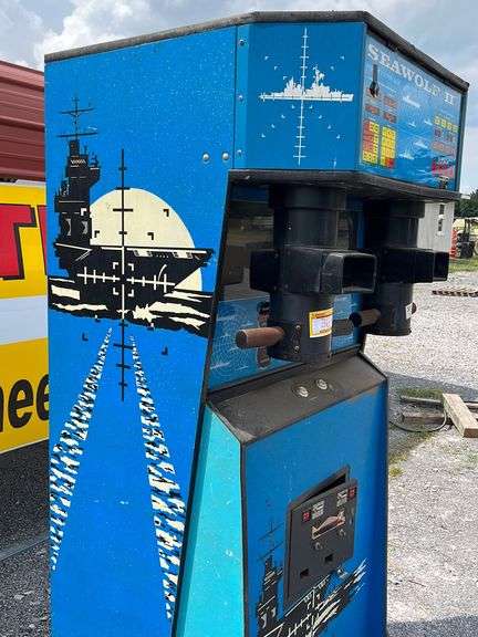 SeaWolf 2 Midway arcade game - EK Auctioneers LLC