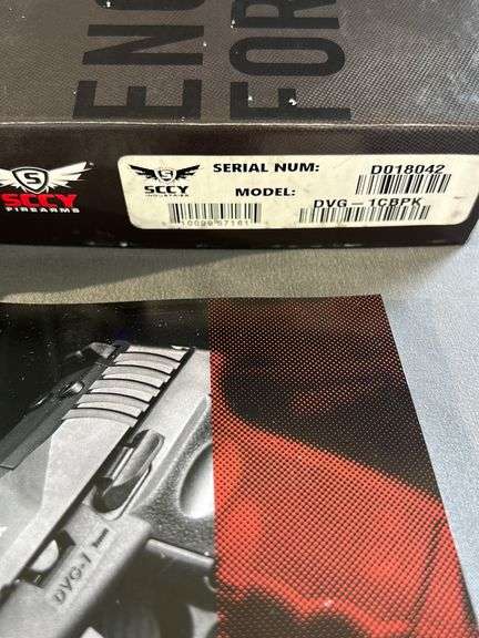 UNUSED NIB SCCY MODEL DVG-1CBPK ROEBUCK QUAD-LOCK 9MM PISTOL-FUCHSIA ...