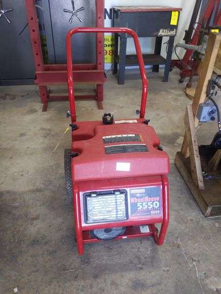 GENERAC WHEELHOUSE 550 GENERATOR - EK Auctioneers LLC