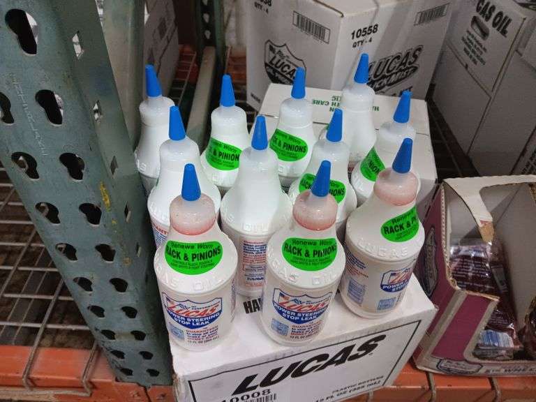 11) 12oz Bottles of Lucas Power Steering Stop Leak, 11 times the money ...