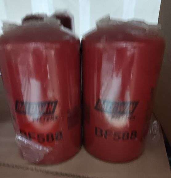 2) Baldwin BF588 Fuel Spin-on Filters, 2 times the money - ELCO Auctions