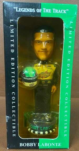 NASCAR Bobby Labonte "Legends of the Track" Limited Edition Collectible ...