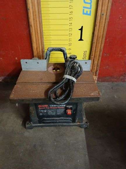 Sears/Craftsman Table Top Shaper-Router, 7hp, Does Work - ELCO Auctions