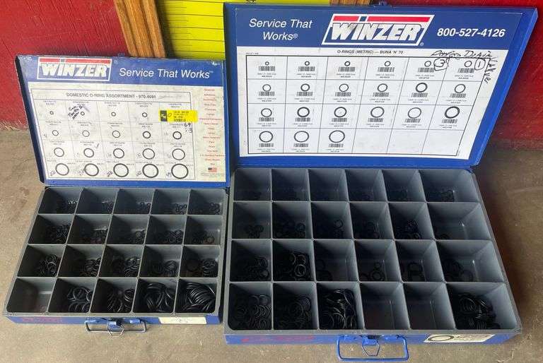 Set of (2) Boxes of Assorted O-Rings - ELCO Auctions