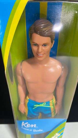 Vintage Ken Doll In Box Surf City Elkader Auction House
