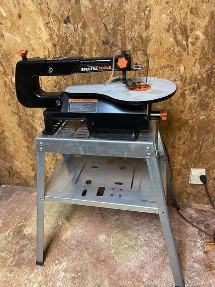 16 inch variable speed scroll saw by spectra tools with Stand - Estate ...
