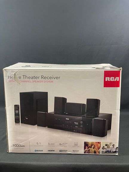RCA RT2781HB Bluetooth Home Theater System With Remote - Estate Rescue ...
