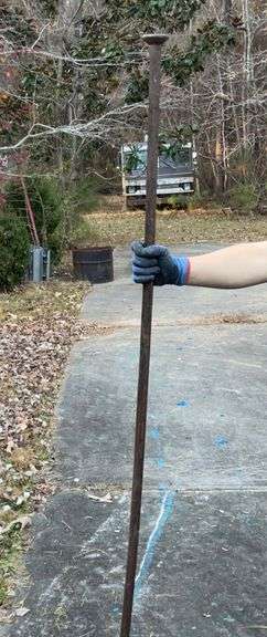 6ft Heavy Iron Pry Bar - Estate Rescue Queens