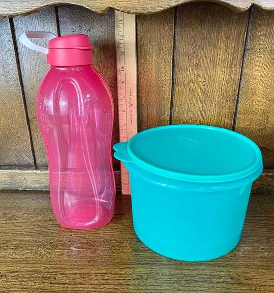 NEW Tupperware Container & Pink Eco Bottle - Estate Rescue Queens