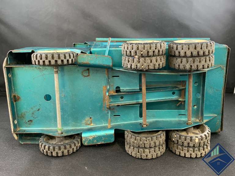 Vintage Structo Deluxe Dumper Truck (Dark Teal Color) - Estate Details