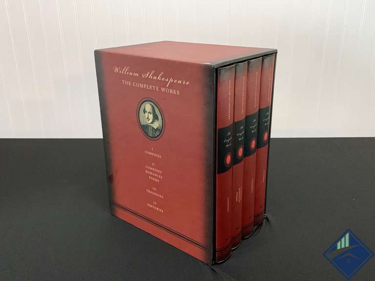 William Shakespeare “The Complete Works” Book Set - Estate Details