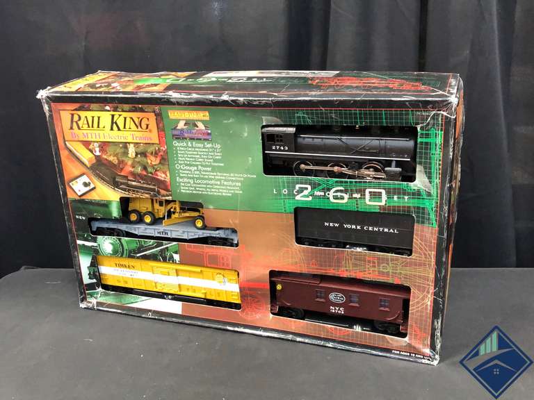 Rail King By MTH O Scale 2-6-0 Locomotive Set, 2743 Locomotive, 19983 ...