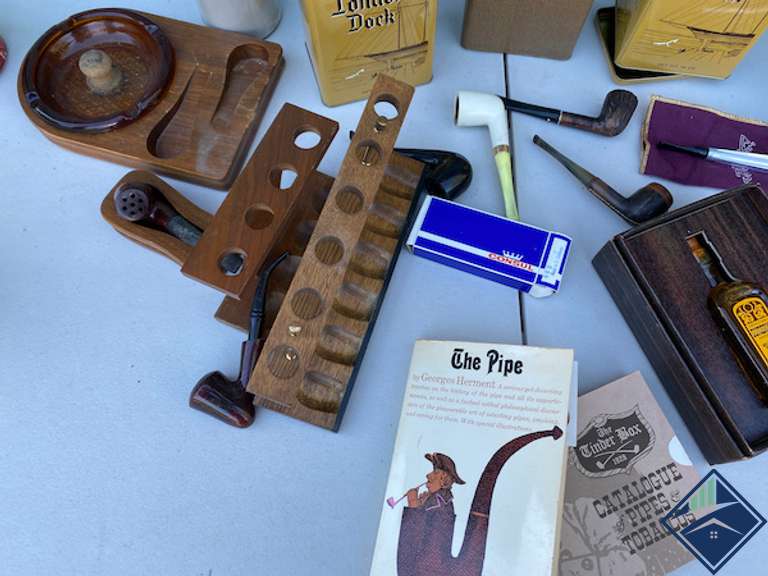 Assortment Pipe Paraphanelia; Music Box Stein - Estate Details