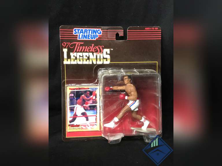 (2) 1997 Starting Lineup Timeless Legends Sugar Ray Leonard Figure ...