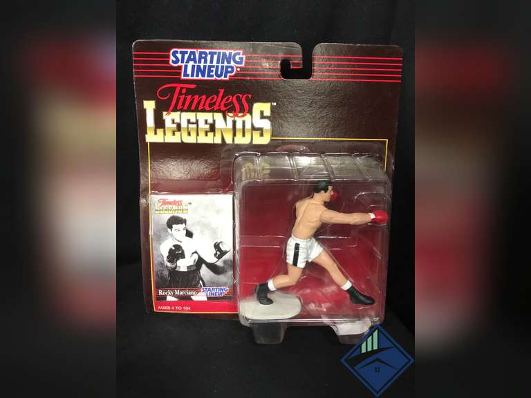 (3)The Great Rocky Marciano Starting Lineup Timeless Legends Figurine ...