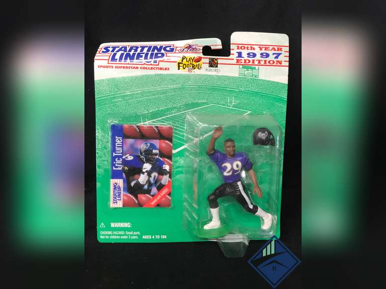 (6) 1997 Kenner Starting Lineup 10th Year Edition NFL - Estate Details