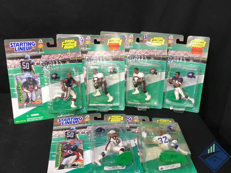 (6) 1999 NFL Football 2000 Starting Lineup - Estate Details