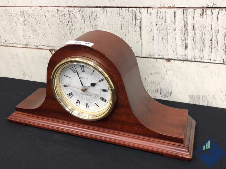 Bulova Westminster Table Clock - Estate Details