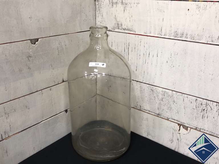 Tall Glass Jar / Mini Carboy - Estate Details