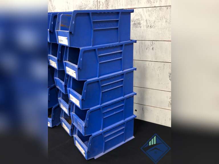 Quantum Blue Stackable Bins - Estate Details