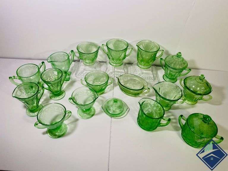 Hocking Glass Co. Cameo Depression Glass - Estate Details