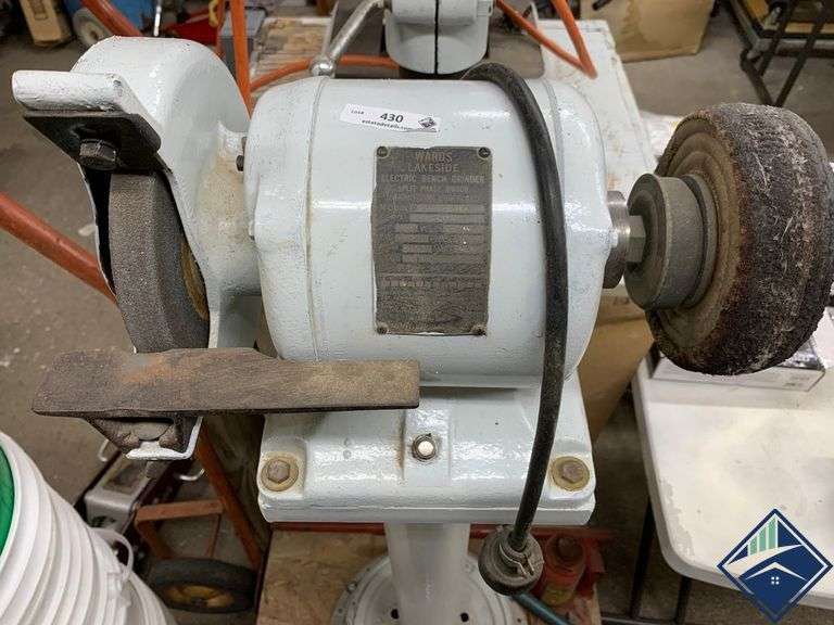 Wards Lakeside Electric Bench Grinder (Bring Tools) - Estate Details