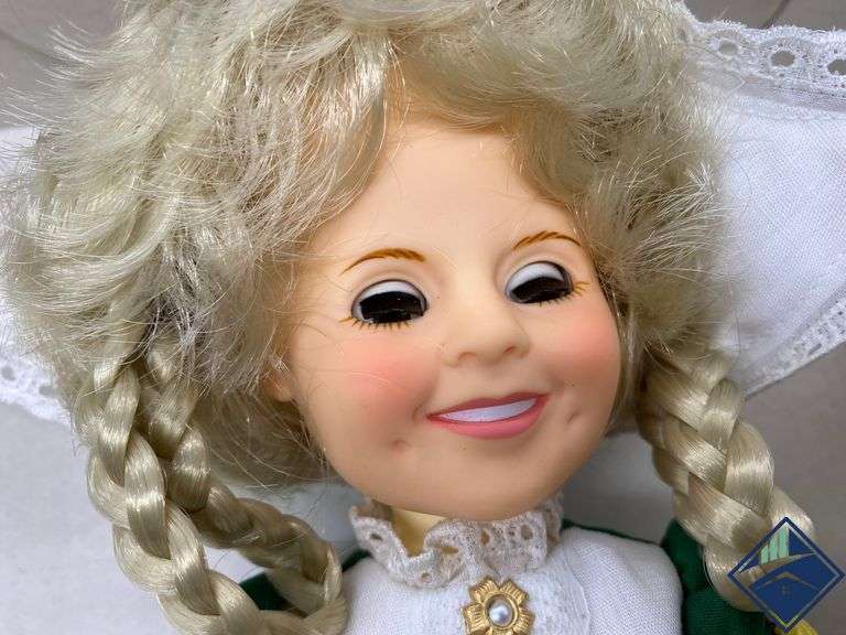 Vintage Shirley Temple "Heidi" Doll by Ideal (New in Box) - Estate Details