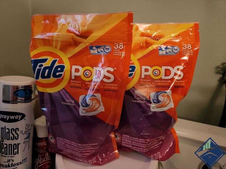 Tide Pods, Nellie Laundry Soda, etc. - Estate Details