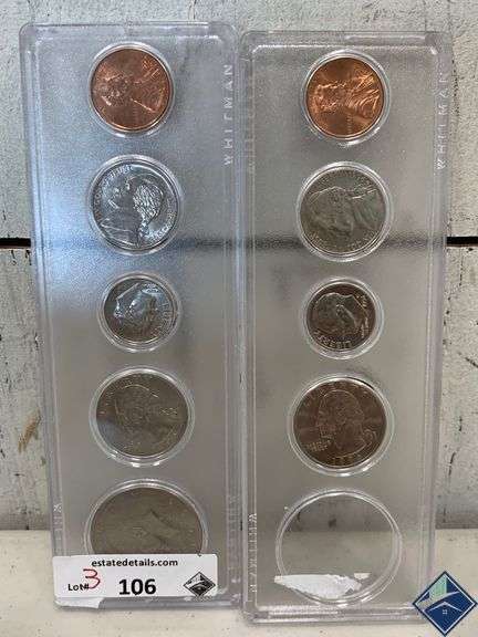 Mini Buddah Figures & 1996/1995 Coin Collection - Estate Details