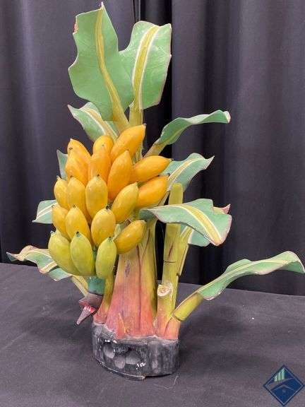 Wooden Banana Tree Decor - Estate Details