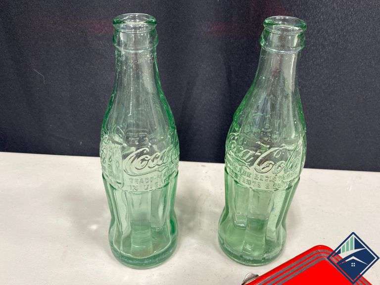 Vintage Coca Cola Bottles & Pencil Tin - Estate Details
