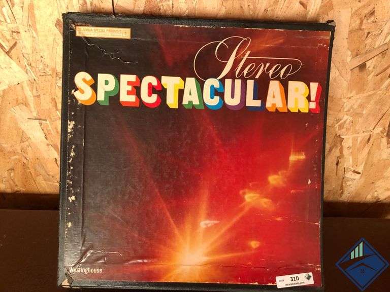 Assorted Vintage Stereo Spectacular Vinyl Records - Estate Details