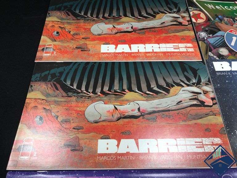 Barrier Comic Strip Books - Estate Details