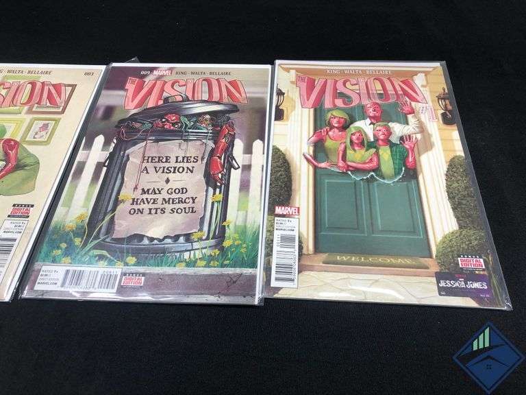 Marvel The Vision Comic Books - Estate Details