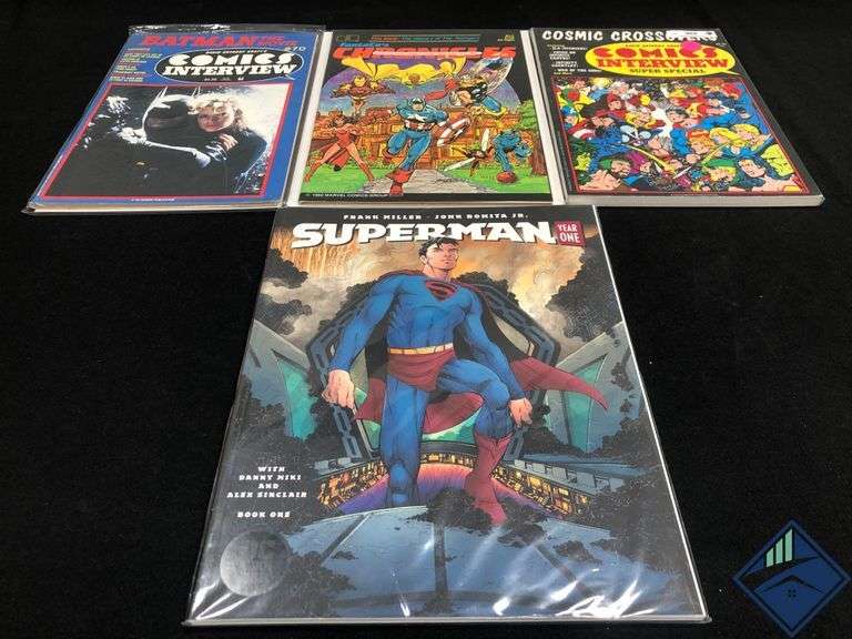 Superman, Comic Interviews & FantaCo's Chronicles Comic Magazines ...