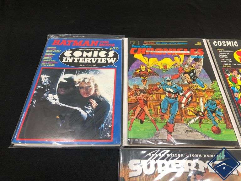 Superman, Comic Interviews & FantaCo's Chronicles Comic Magazines ...
