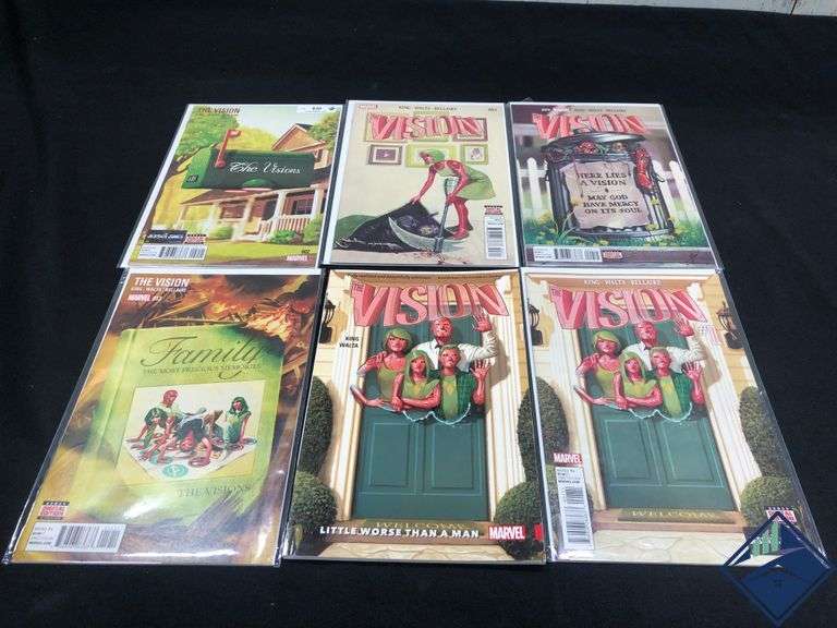 Marvel The Vision Comic Books - Estate Details