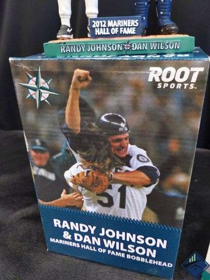 Seattle Mariners Root Sports Randy Johnson & Dan Wilson Mariners Hall ...