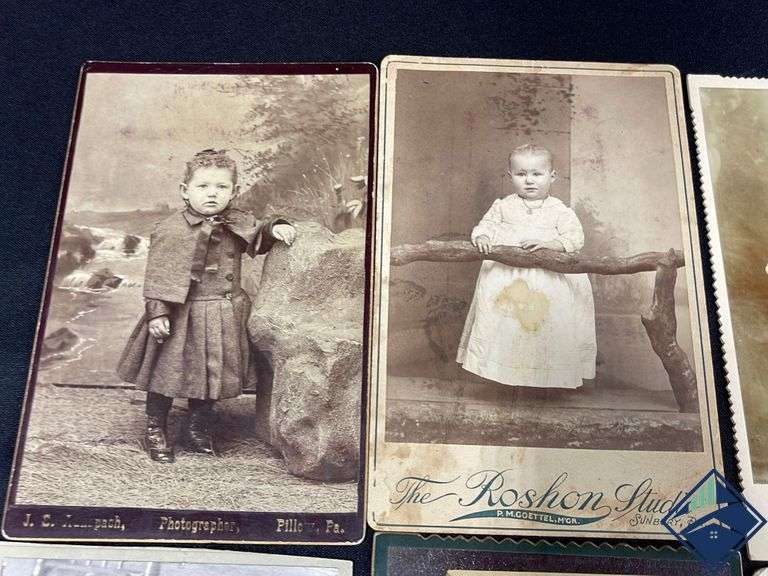 Vintage Cabinet Cards - Estate Details
