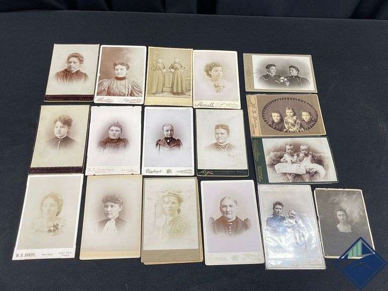 Vintage Cabinet Cards - Estate Details
