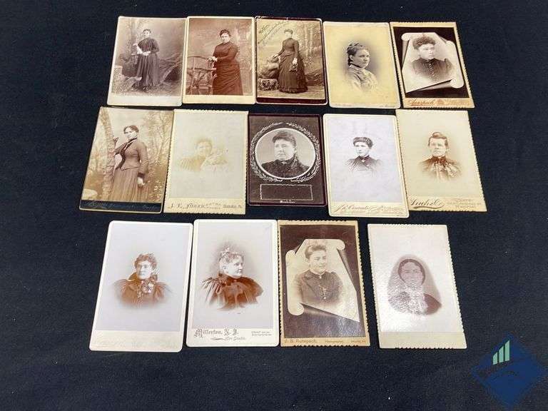Vintage Cabinet Cards - Estate Details