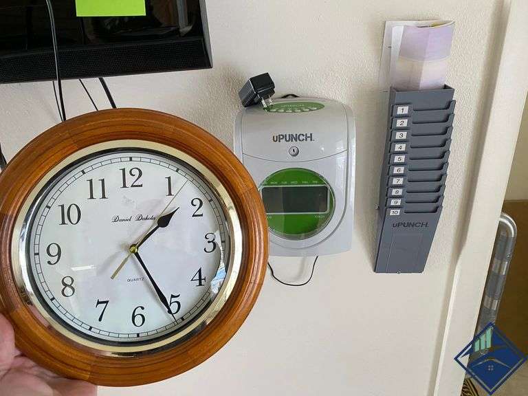 Employee Punch Clock System and Clock - Estate Details