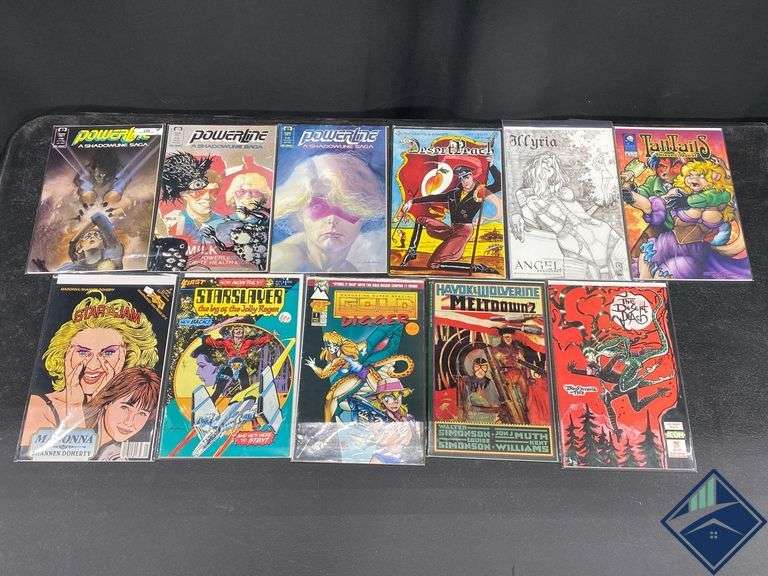 Powerline a Shadowline Saga & Other Assorted Comics - Estate Details