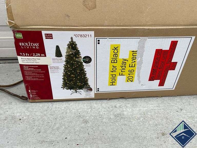 Holiday Living 7.5' Tree with Fancy Pine 4.5' TREE - Estate Details
