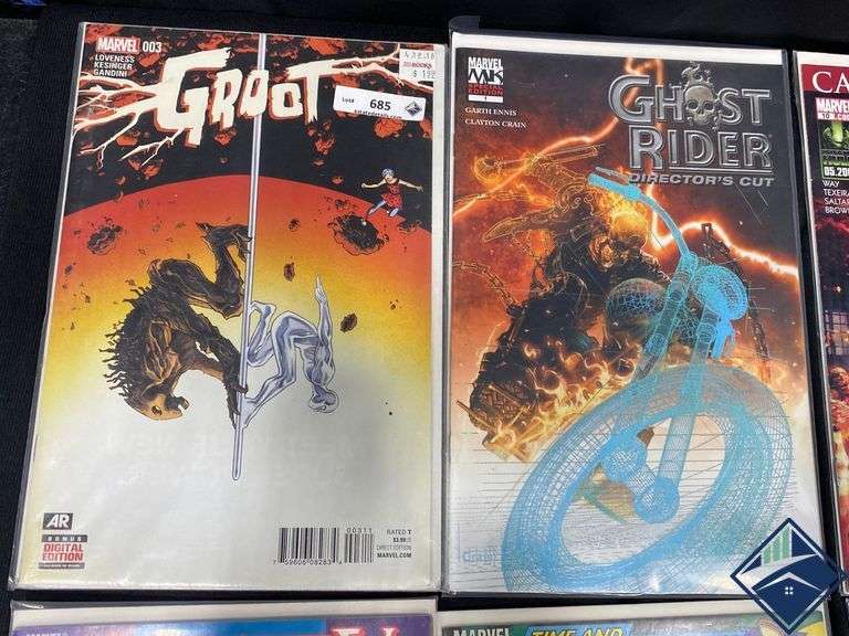 Groot, Ghost Rider & More Assorted Marvel Comics - Estate Details